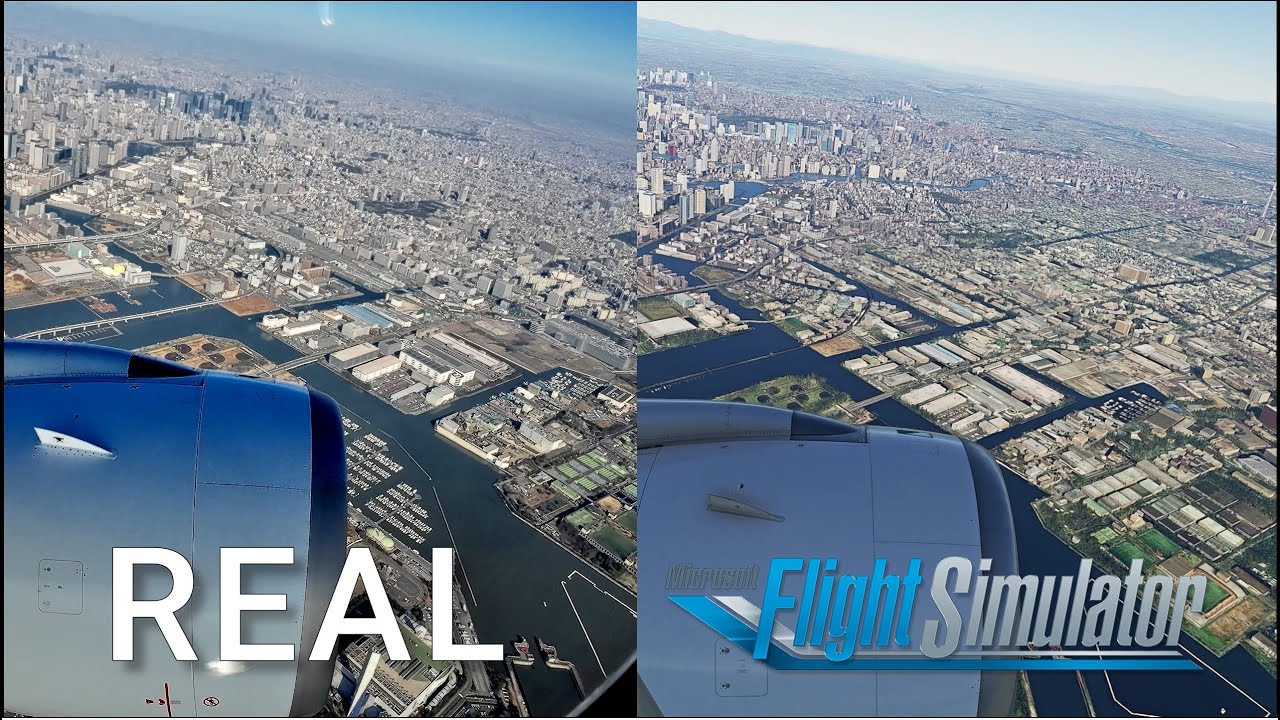 Flight Simulator vs Real Life | iniBuilds A350 | Tokyo Haneda | MSFS ...