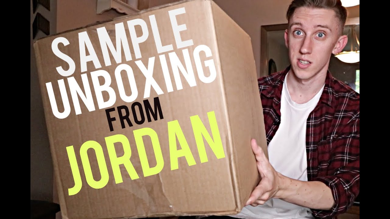 SAMPLE UNBOXING FROM JORDAN BRAND | WeAreTheTrend - YouTube