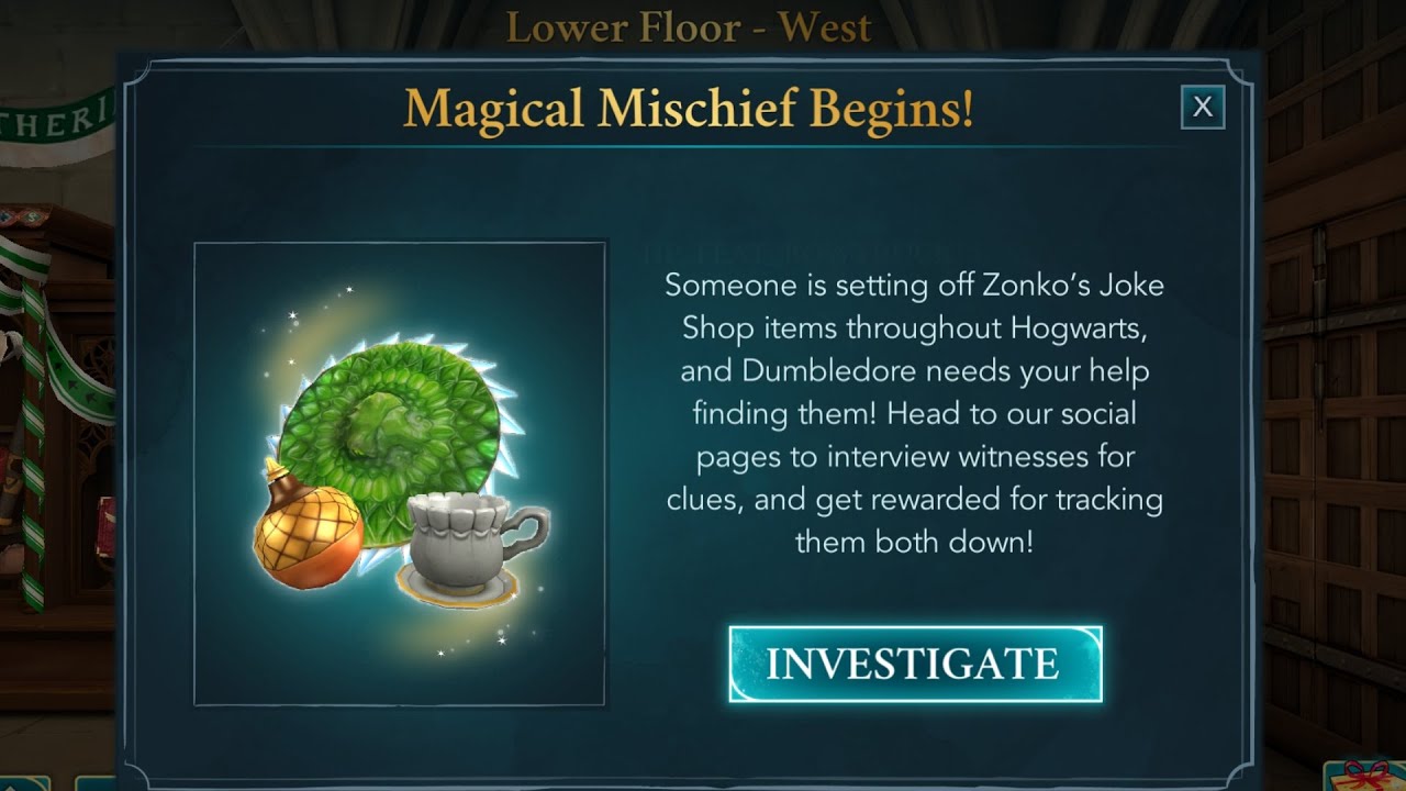 Magical Mischief Begins All Locations Harry Potter Hogwarts Mystery ...