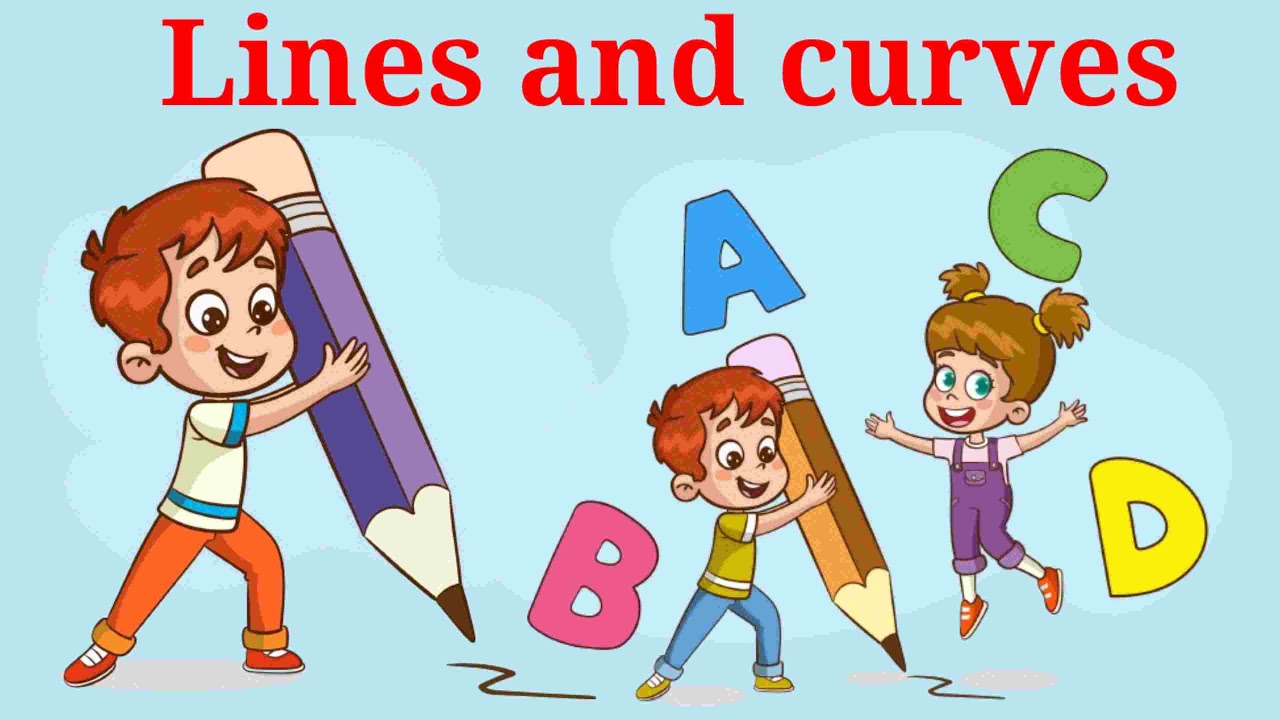 Prewriting skills|Practice straight and curved lines|Standing line ...