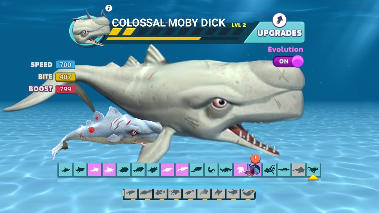 GOT BIG COLOSSAL MOBY DICK WHALE SHARK (MONSTER SEA) ALL BIG SHARK ...