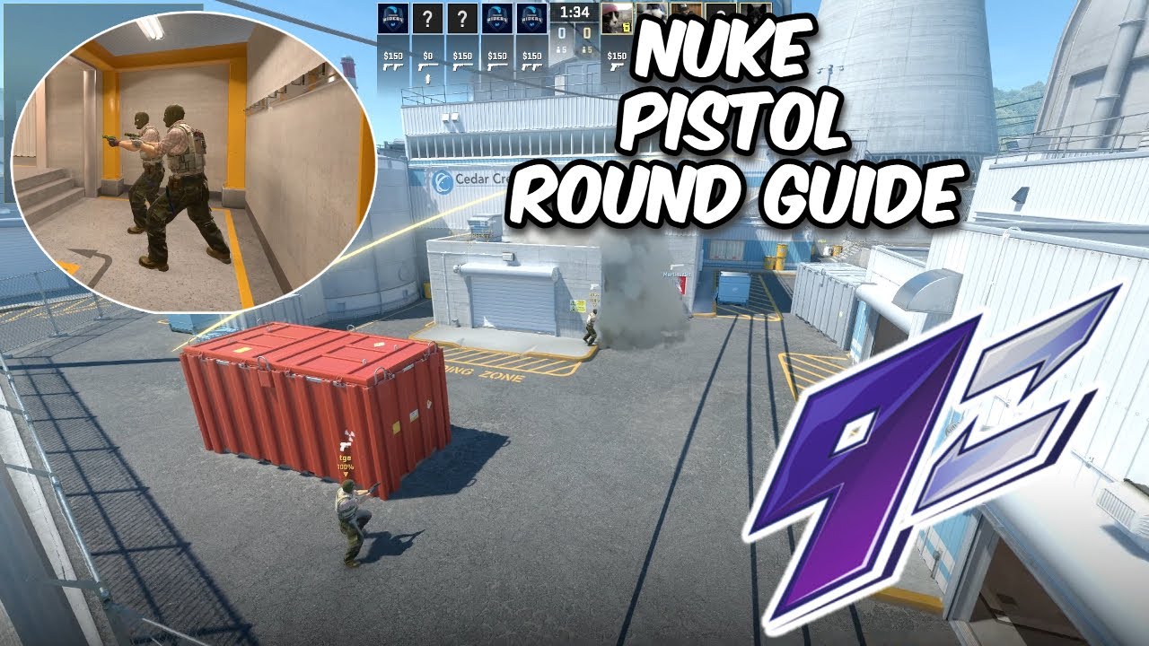9z PERFECT Pistol Round Tactic on Nuke - CS2 Breakdown - YouTube