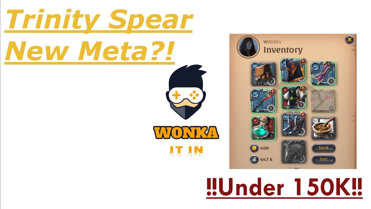 Trinity Spear Albion Online Corrupted Dungeons | New Meta - YouTube