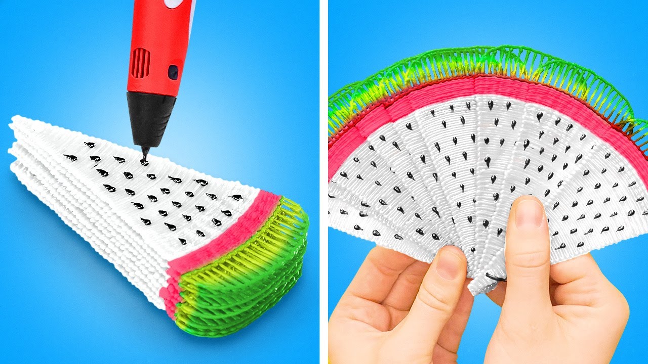 FANTASTISCHE DIY-BASTELEIEN MIT 3D-STIFT ZUM NACHMACHEN - YouTube