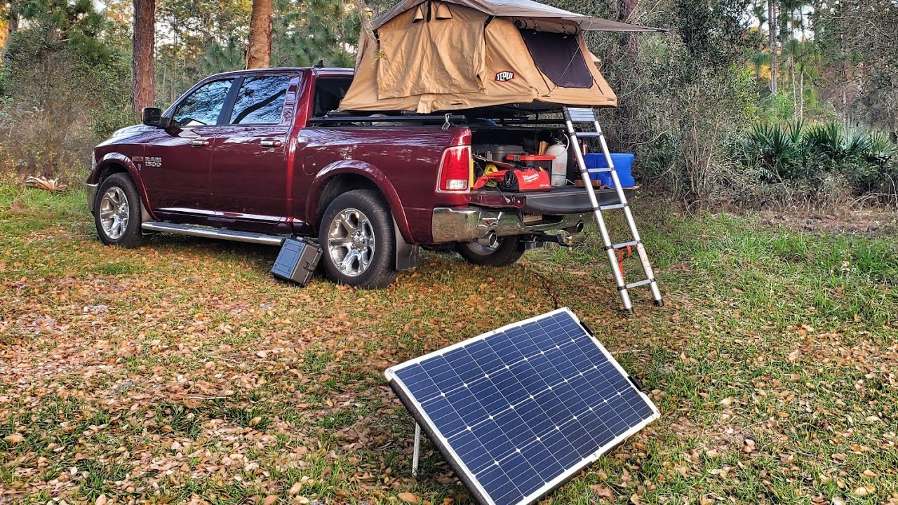 BougeRv 180w Solar Panel for Overland/Camping/Off-grid - YouTube