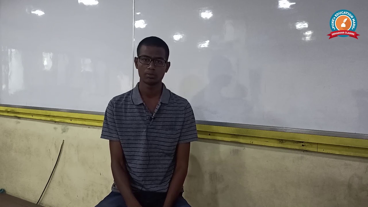 Shreyas Gonekar Shares his experience with Devadhar Classes - YouTube