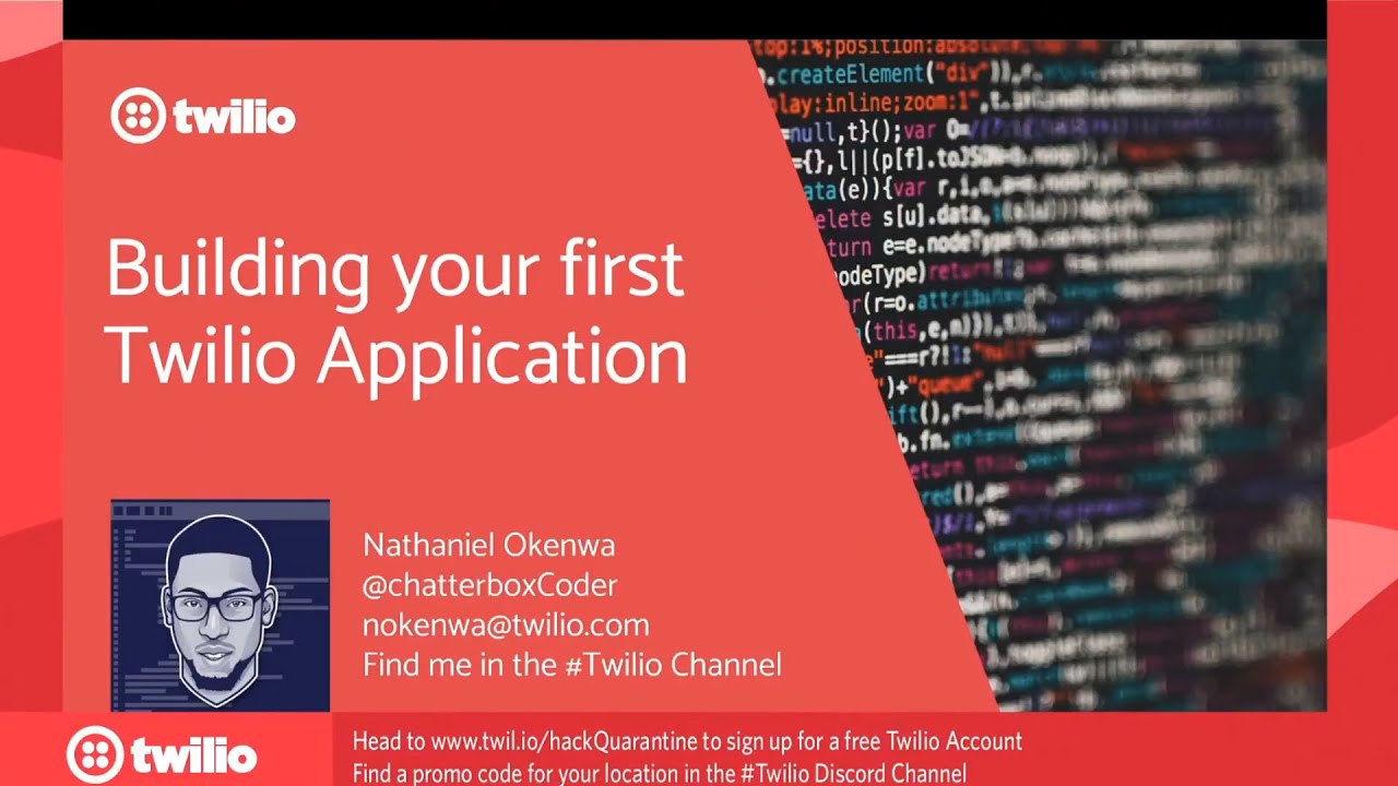 🛠️ Building your first Twilio Application - Nathaniel Okenwa | Hack ...