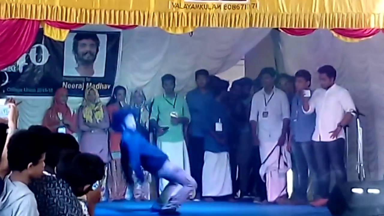 neeraj madhavan awesome live dance 2016 - YouTube