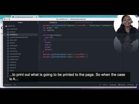Week 18-Lesson 2: JavaScript Conditional Statements - YouTube