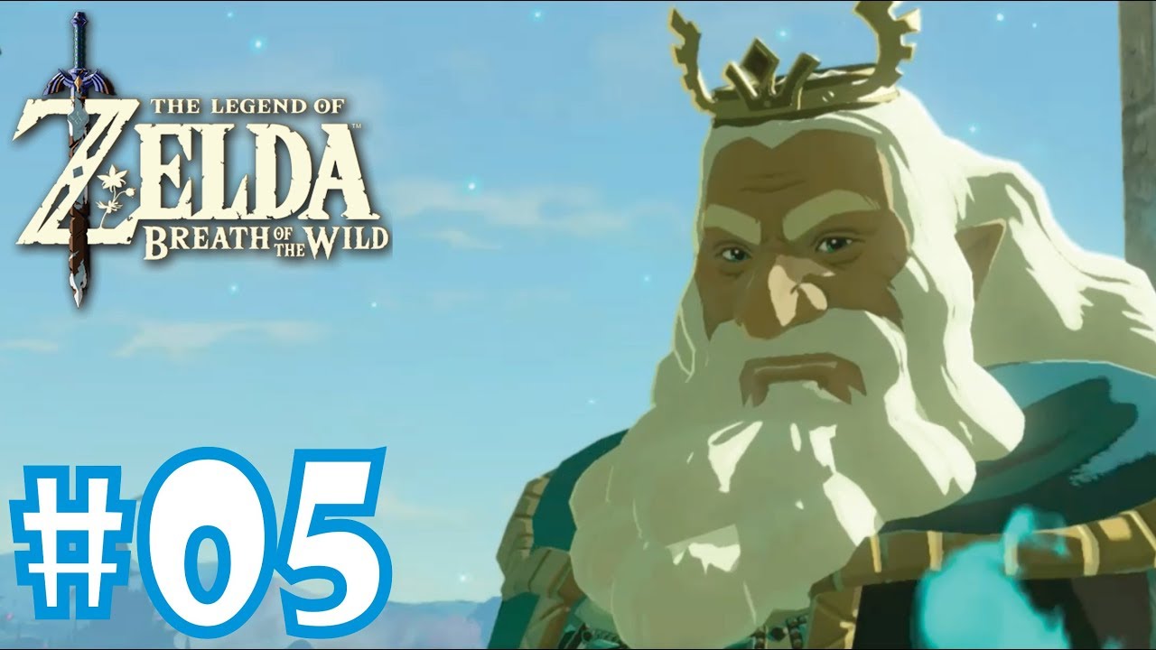 Zelda Breath Of The Wild #05 - King Roham (A face do Rei) - YouTube