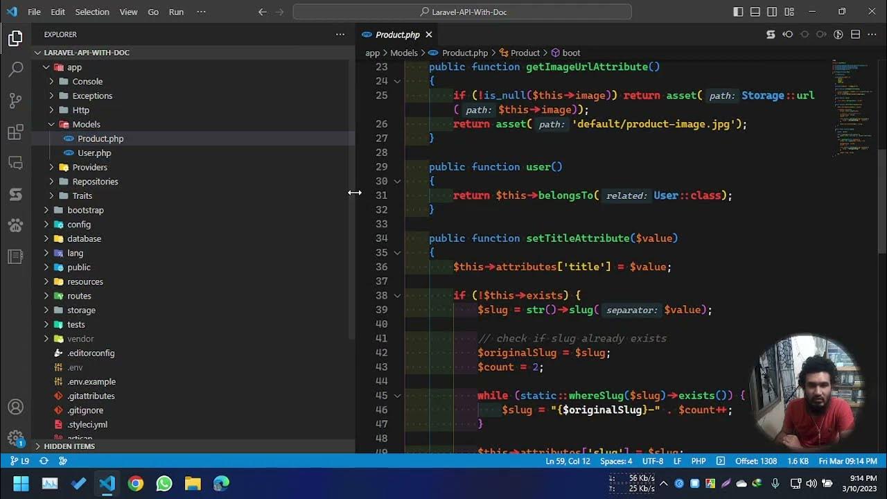 Laravel 9 RESTful API using Repository Pattern and documentation using Swagger - YouTube