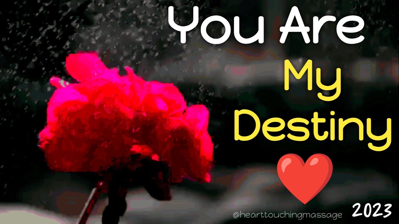 You Are My Destiny ️ You are My Everything ️ ( My Love) - YouTube