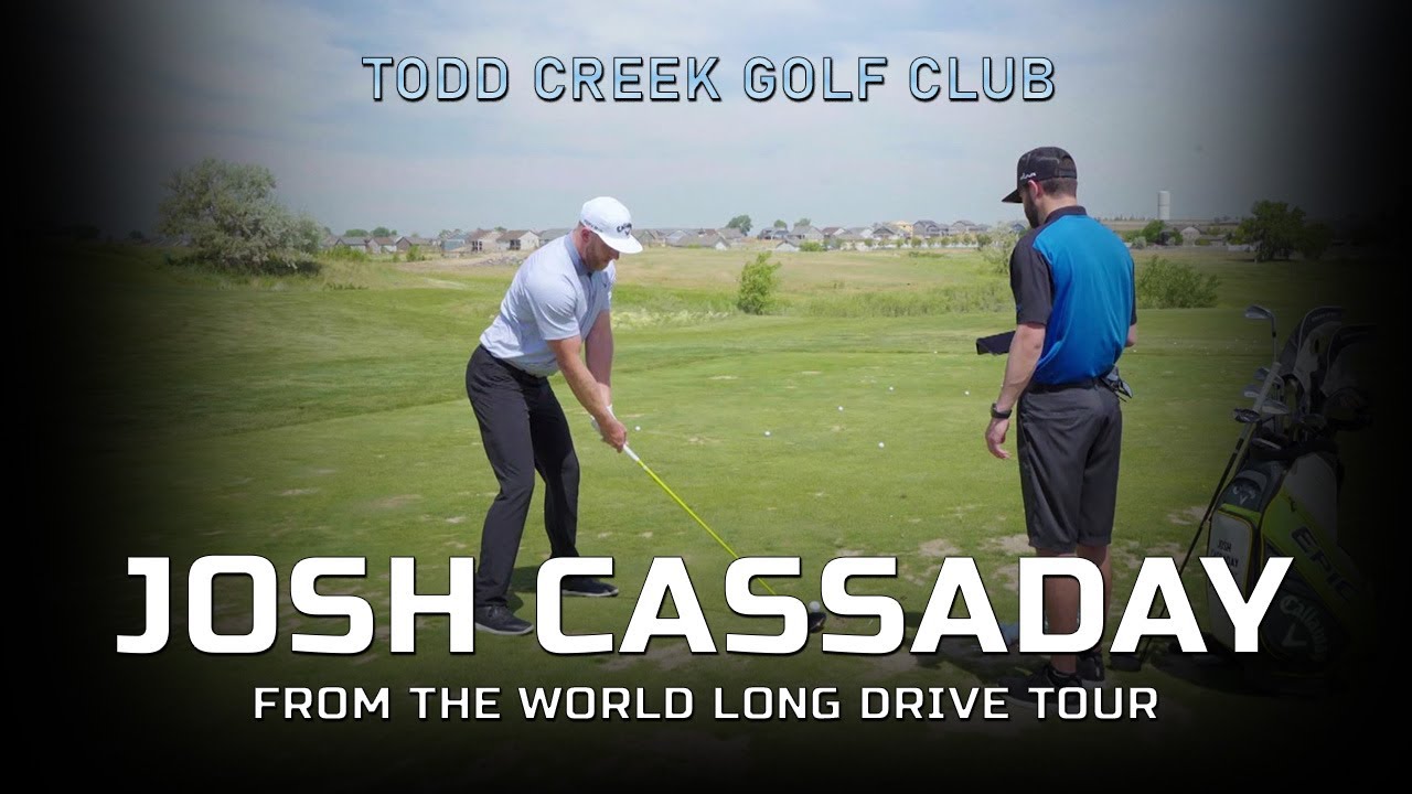 World Long Drive Practice W/ Josh Cassaday - YouTube