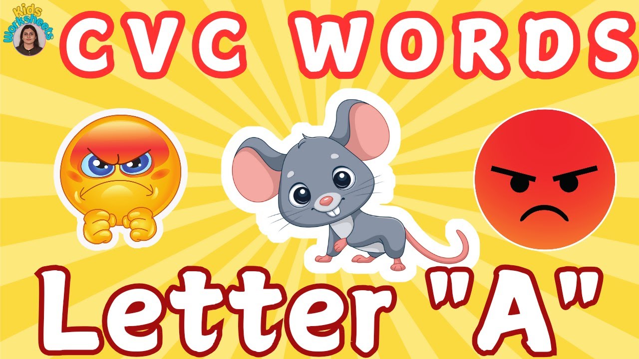 Let's Read CVC Words three Letter Words | CVC Words Practice | Early ...