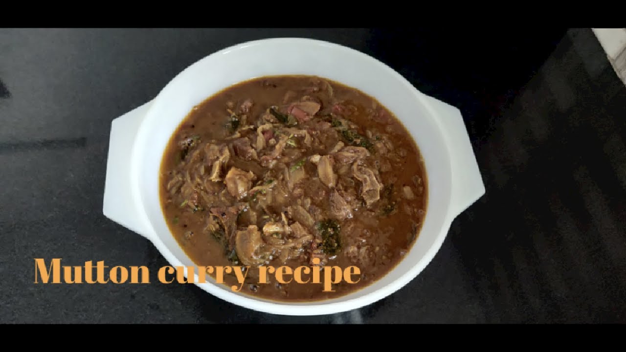 Mutton Curry | Nadan Style | Simple & Easy - YouTube