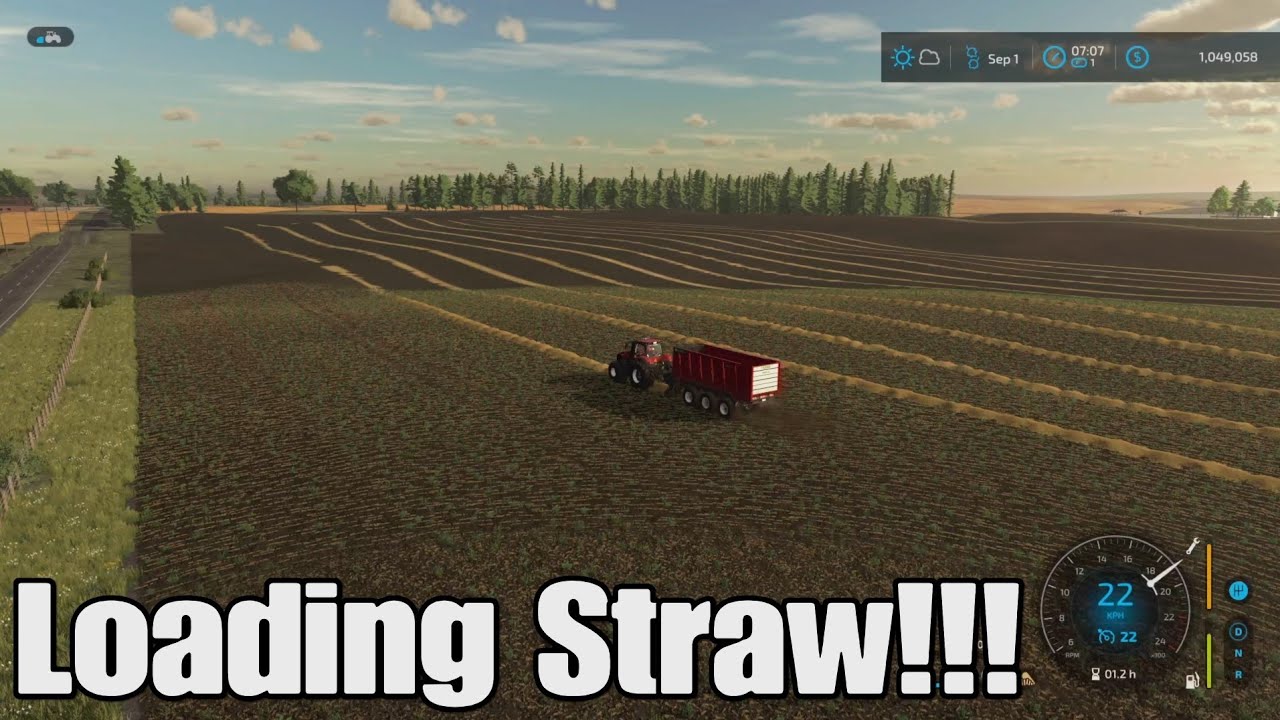 Monette Farms Map: Solo: Episode #9. Loading & Selling Straw For $28k ...