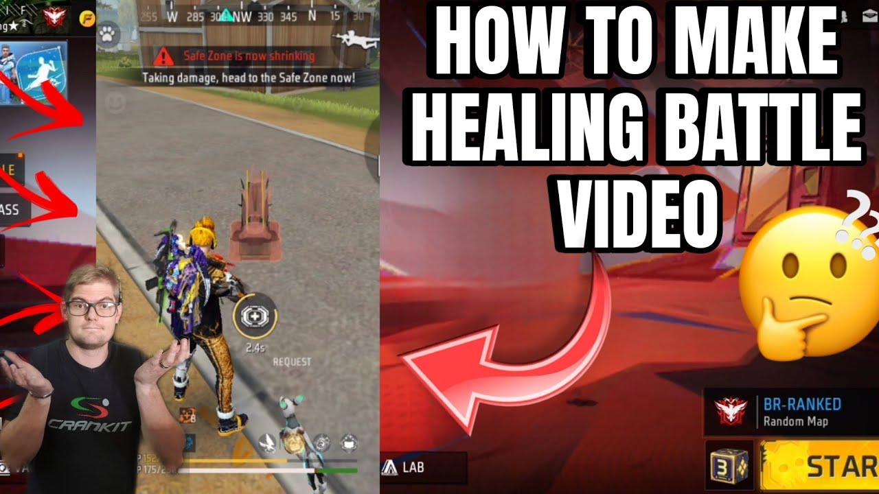 HOW 🤔 TO MAKE HEALING BATTLE VIDEO 😯|| HAM KAISE HEALING BATTLE VIDEO ...