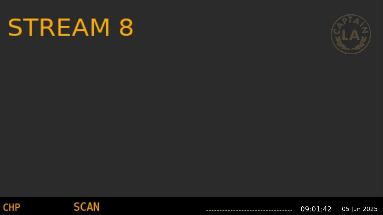 04-Jun-2025 Stream 8 - CHP - LA Captain - Eighth Scanner Feed ARCHIVE - - Stream 8 - YouTube