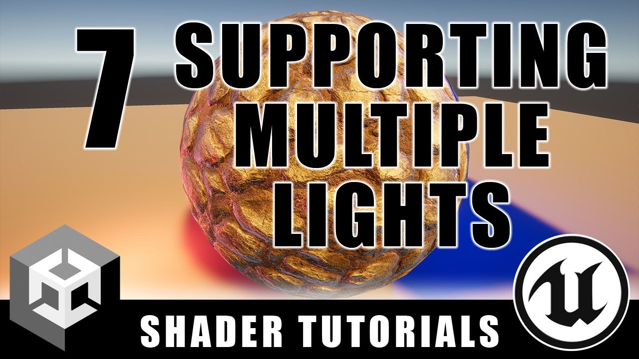 Supporting Multiple Lights - Custom Lighting Models - Episode 7 - YouTube