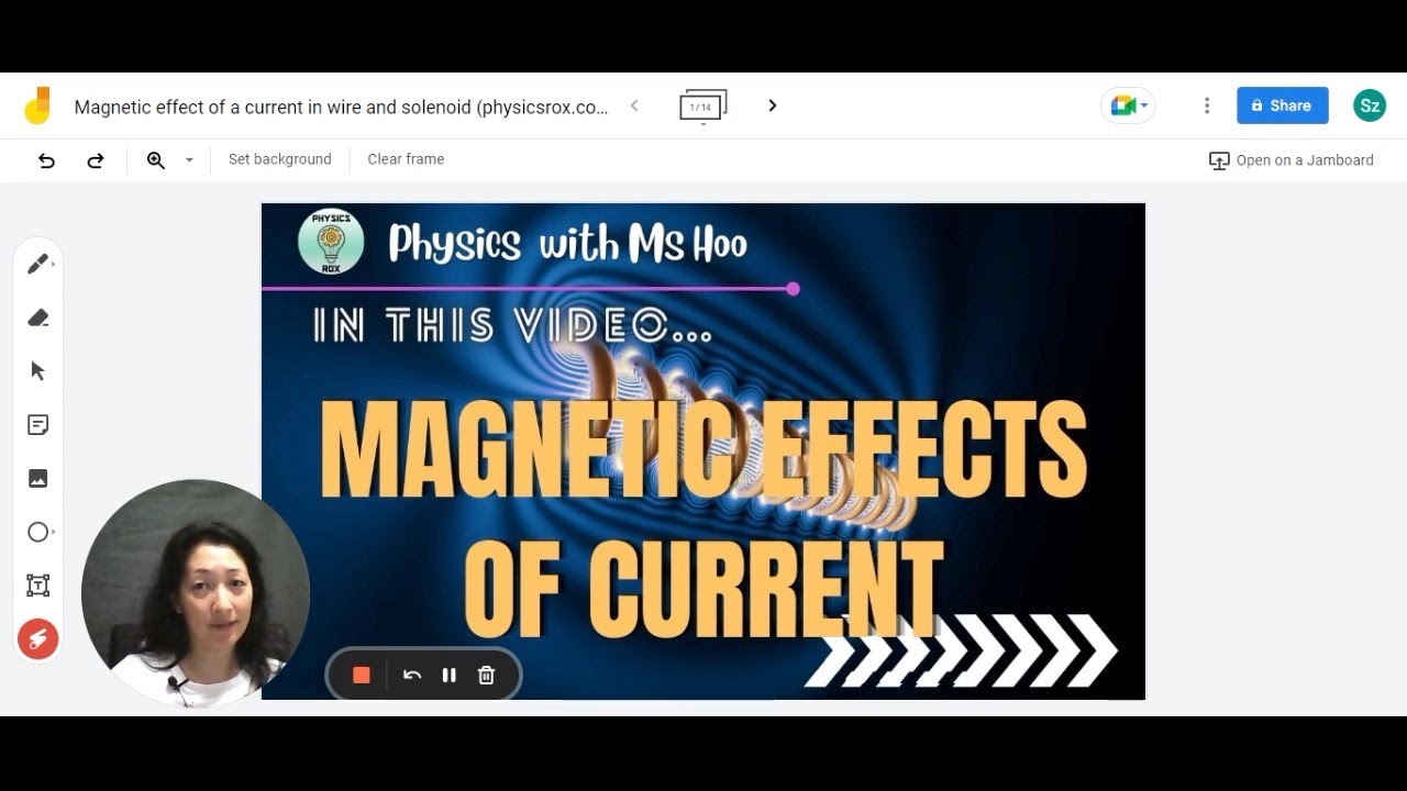 Magnetic effect of a current in wire and solenoid (Electromagnet) ~ SPM ...