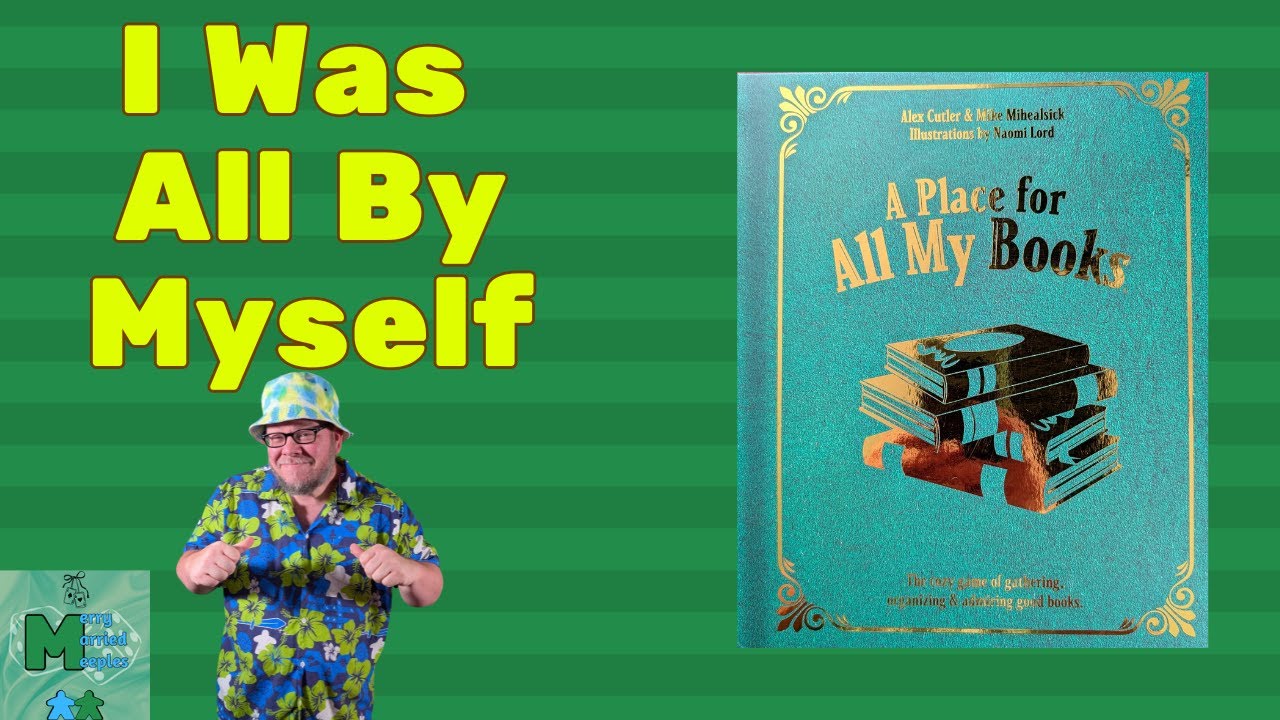 A Place for All My Books Solo Play - READ A BOOK! - YouTube