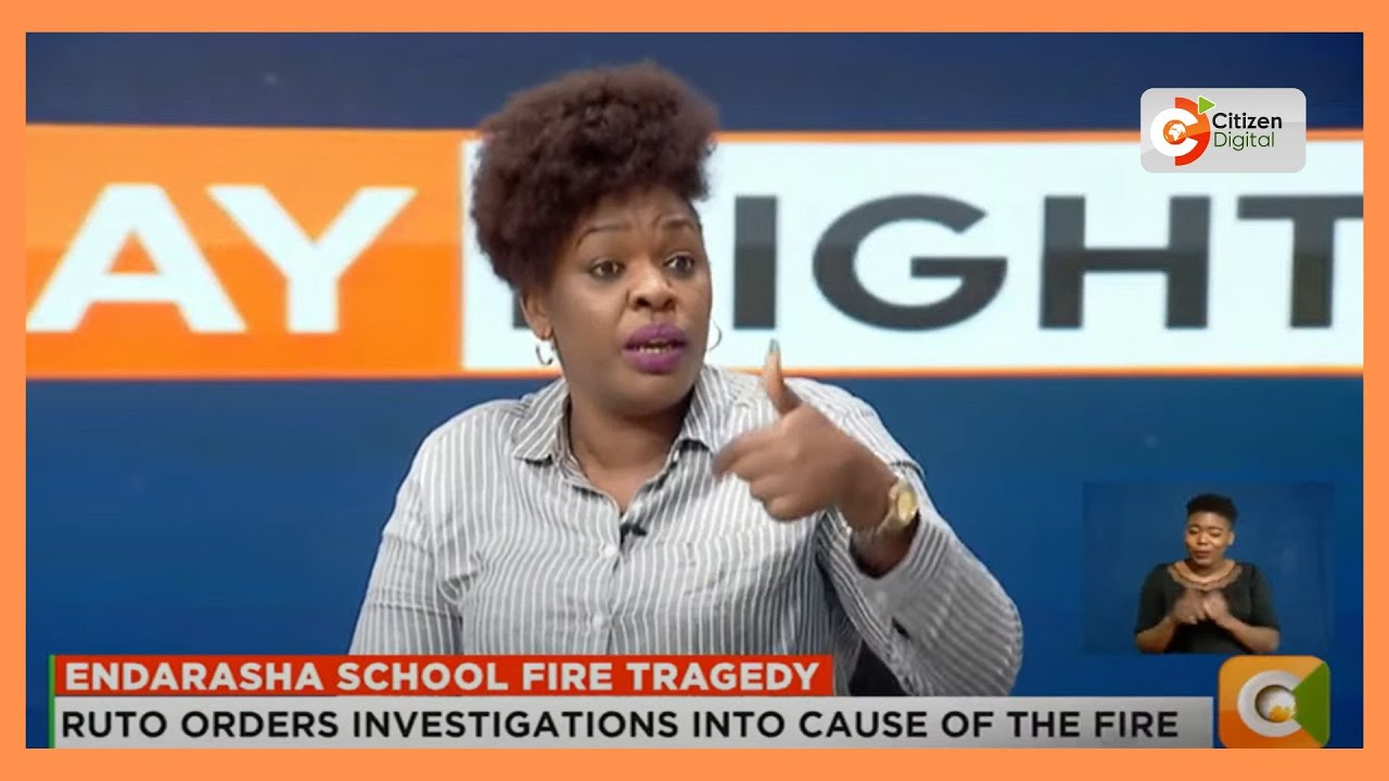Endarasha school fire tragedy; who will take responsibility? - YouTube