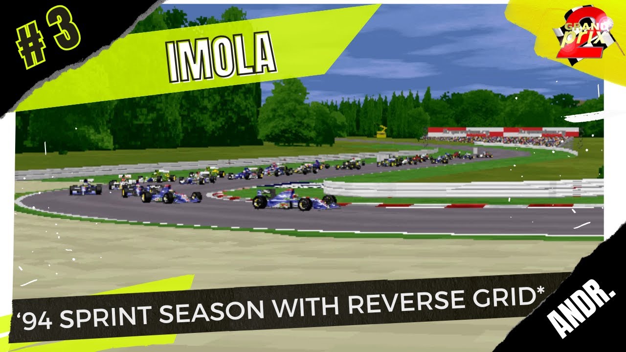 '94 Sprint Season with Reverse Grid - Race #3 [IMOLA] | x86GP2 - YouTube