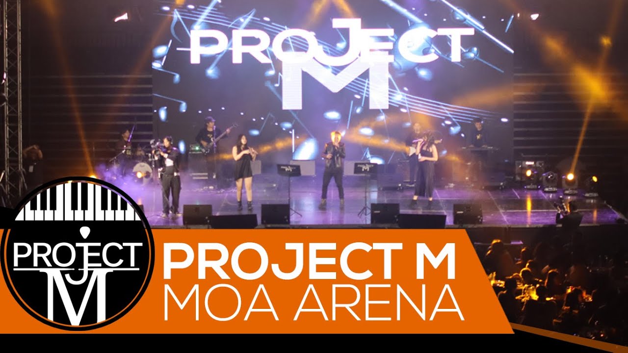 Project M Acoustic PARTY SET AT MOA ARENA - YouTube