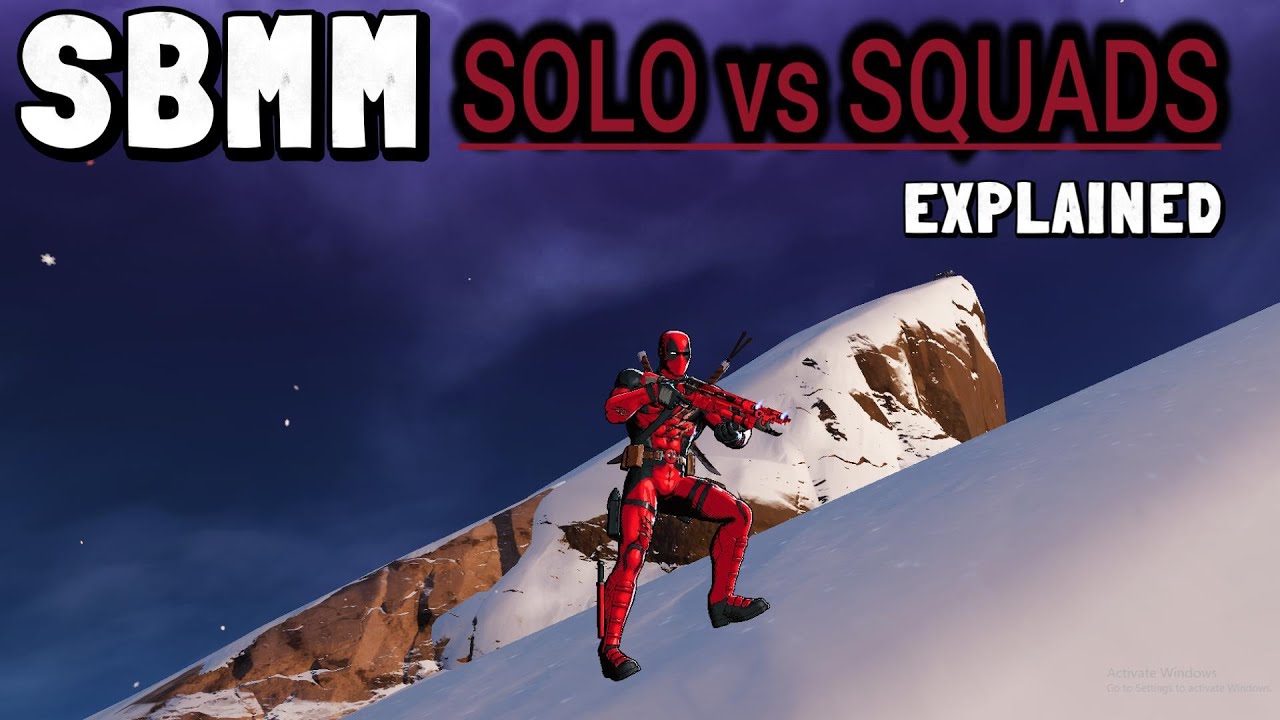 SBMM EXPLAINED Solo v Squad | FORTNITE Battle Royale Zero Build Chapter ...