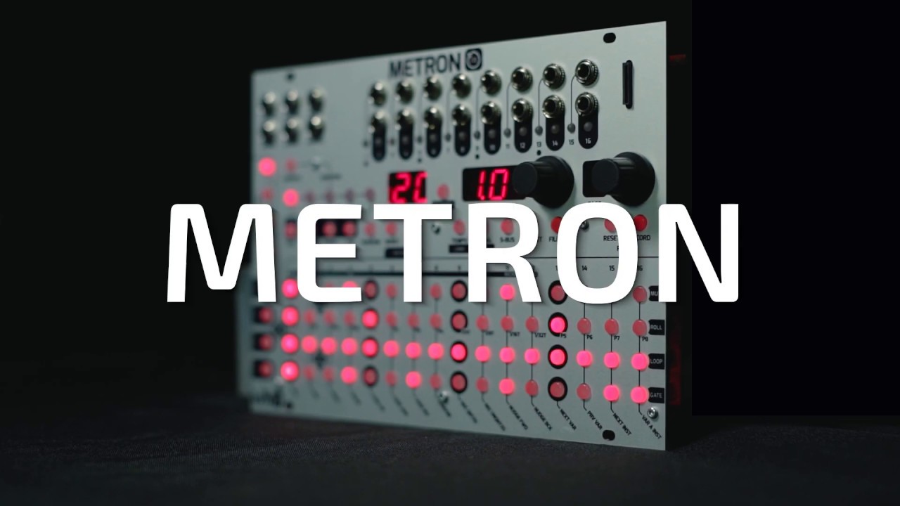 Introducing WMD METRON - Advanced Trigger and Gate Sequencer for Eurorack Modular Synthesizers ...