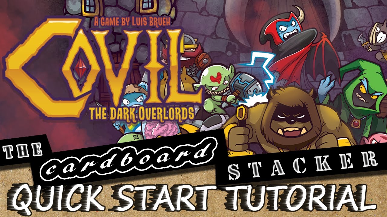 How to Play Covil: The Dark Overlords from Vesuvius Media - Quick Start ...