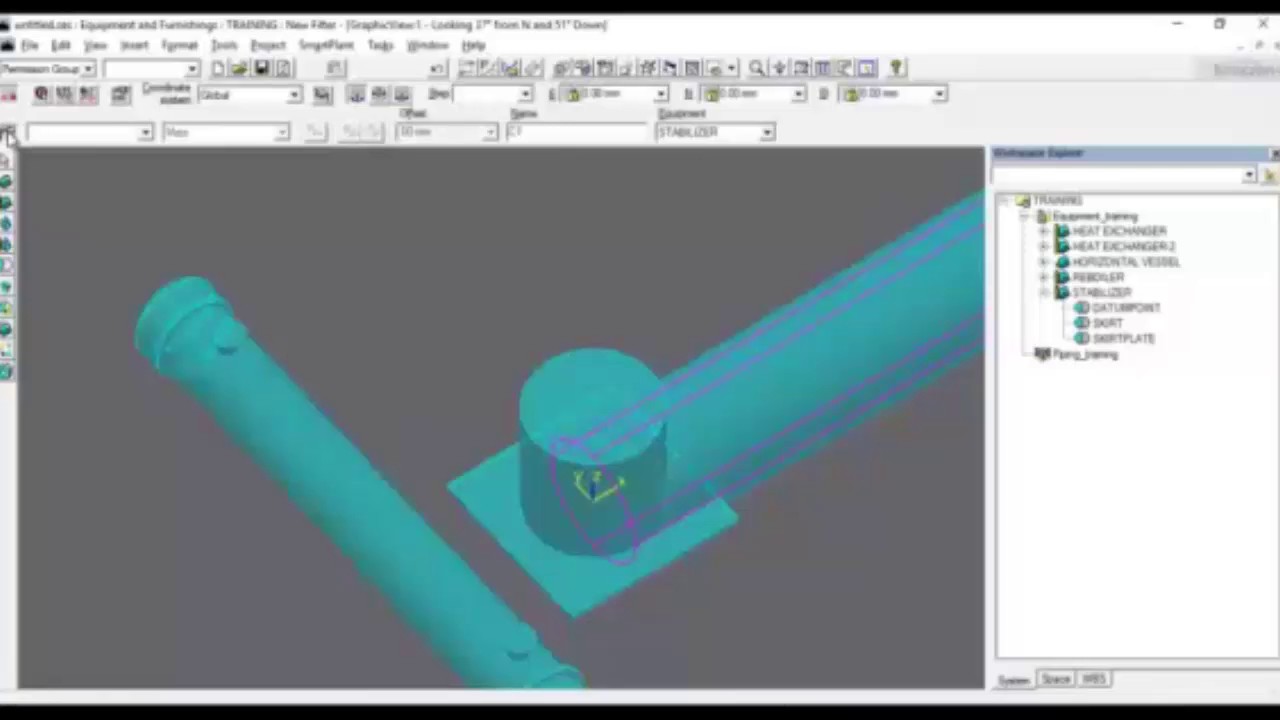 Modelling Stabilizer Skirt, Column and Nozzle orientations in SP3D ...