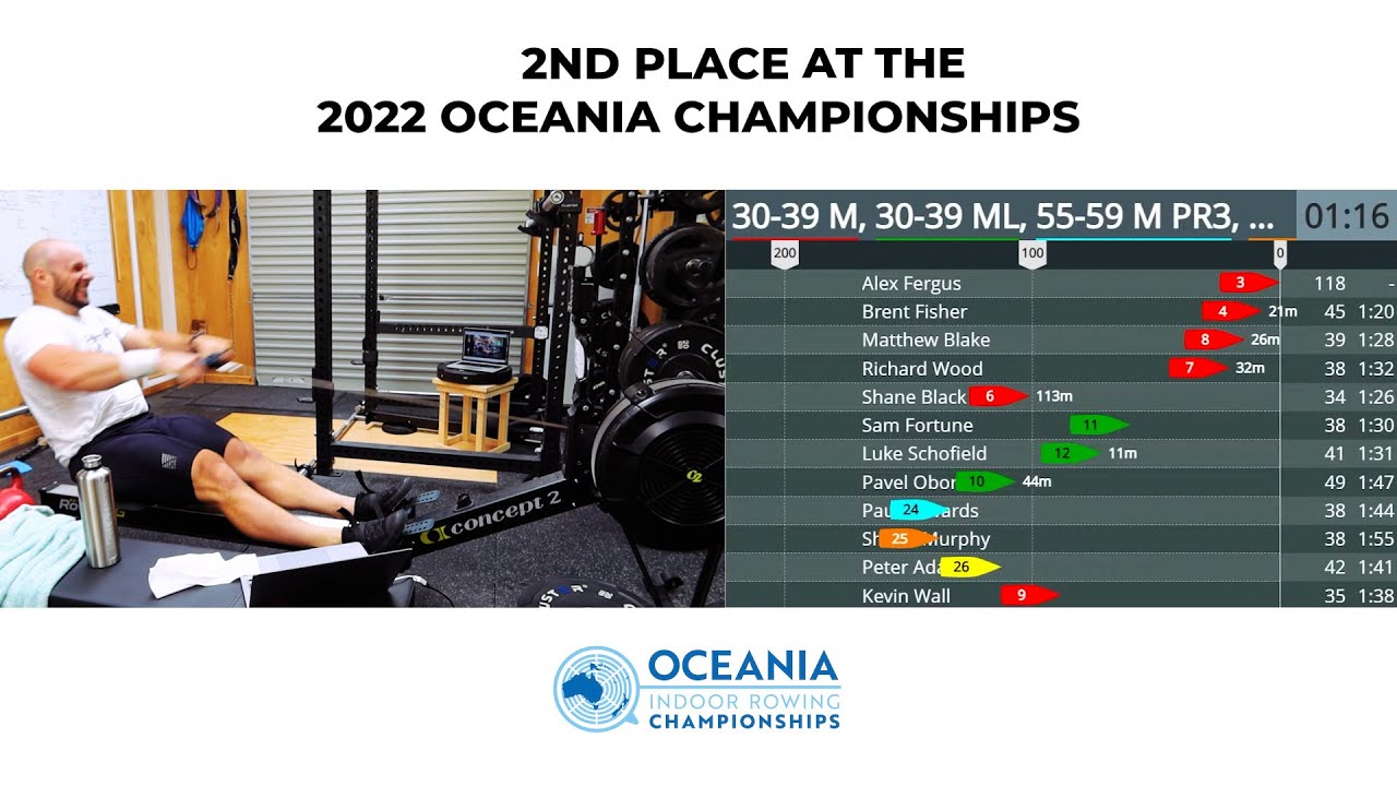 Oceania Rowing Championships 2022 Alex Fergus: I Hit Second Place With ...