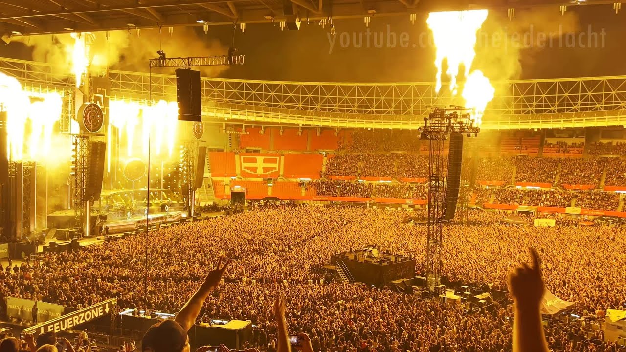 Rammstein LIVE Sonne - Vienna, Austria 2023 (2 cam mix) - YouTube