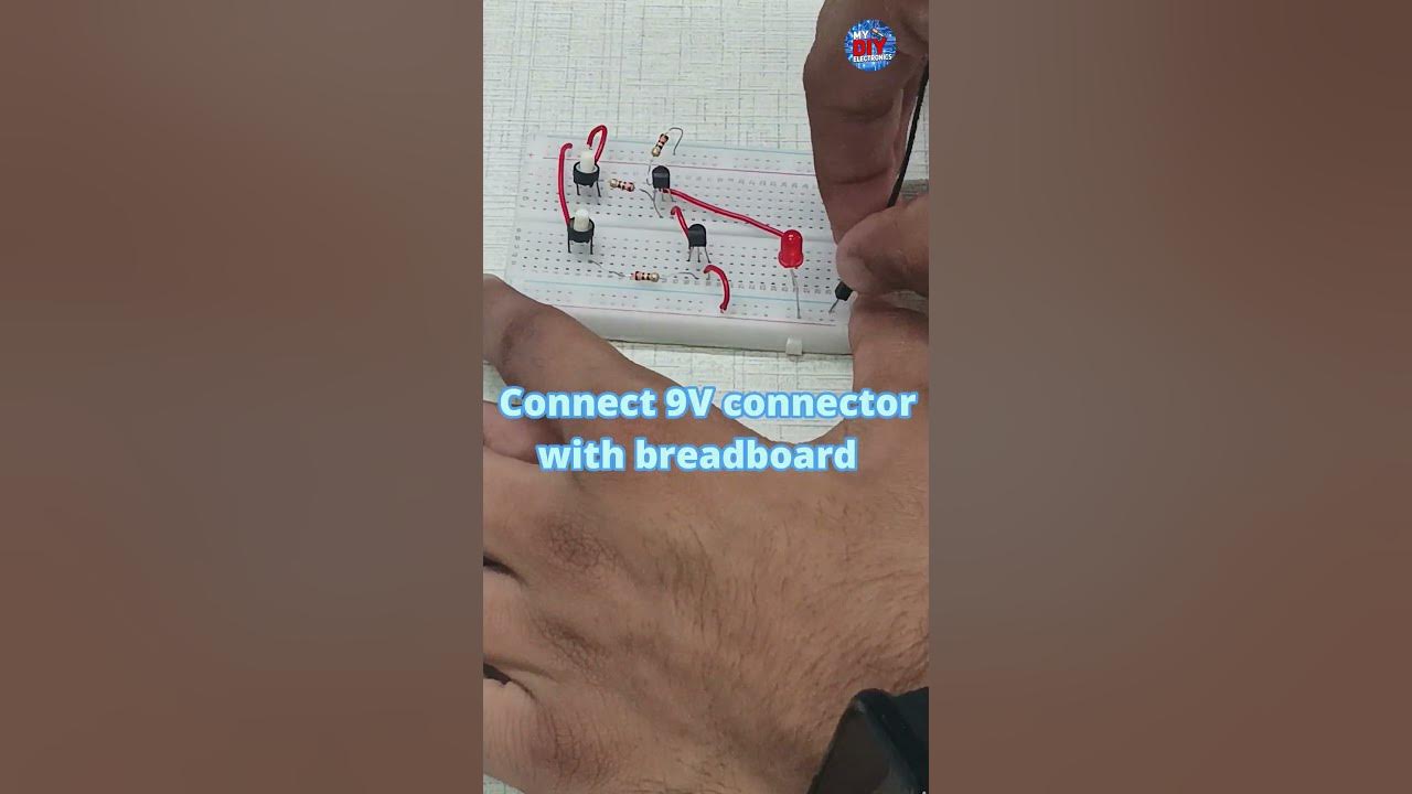 How To Make NAND Gate Using Transistors And Resistors With Breadboard ...
