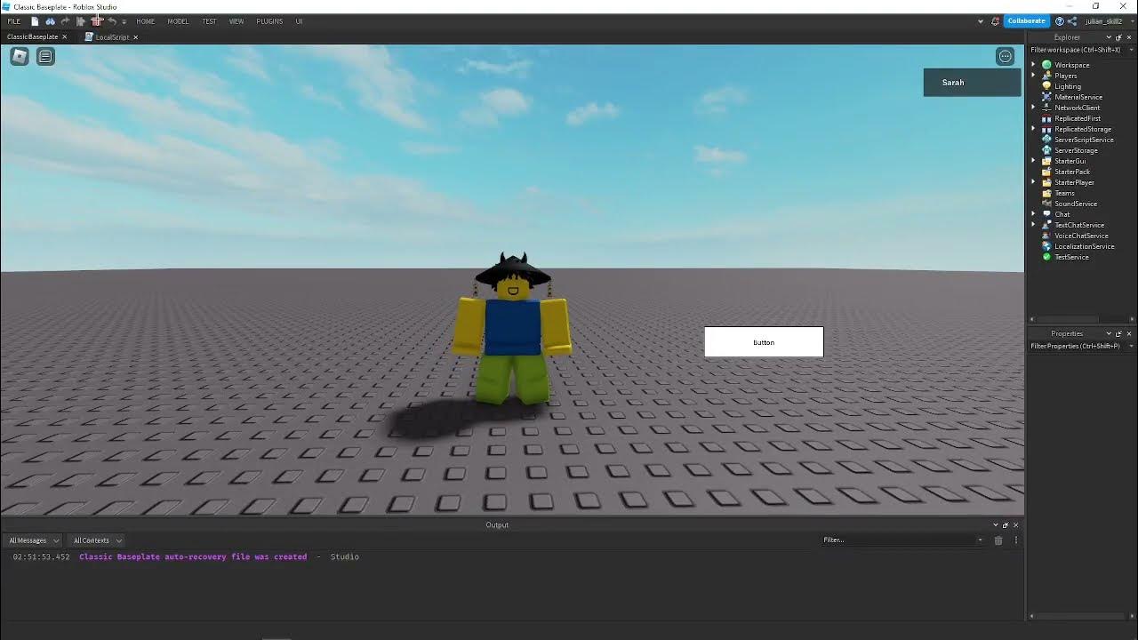 Roblox Scripting Tutorials 2 Make A Frame Visible And Make It