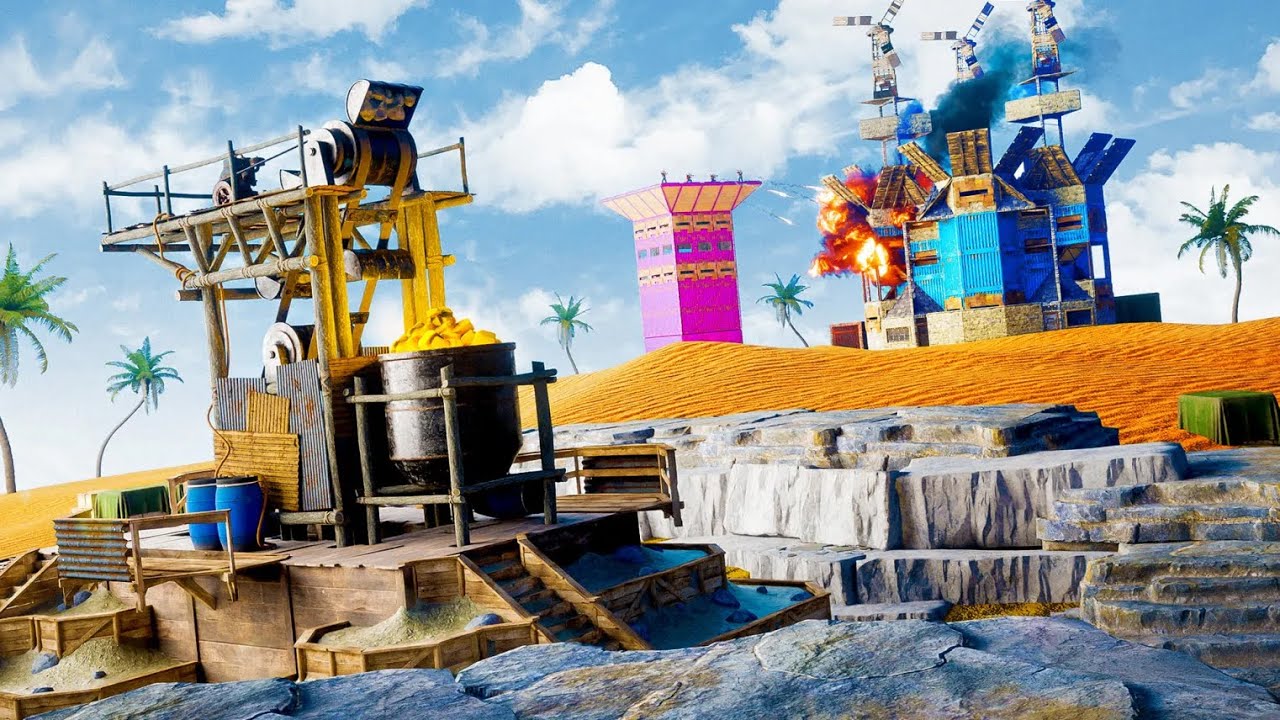 11,000 HOUR SOLO CLAIMS SULFUR QUARRY (1v10 Raid Defense) - Rust Movie ...