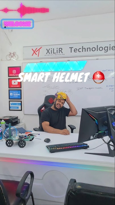 IoT Smart Helmet for Miners working in Hazardous Area #project #arduino #iot - YouTube