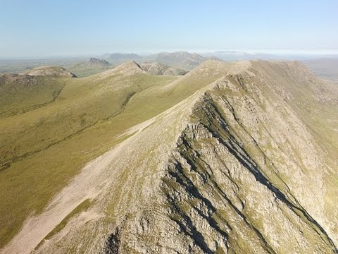 Ben Mor Coigach ridge to The Fiddler 05/06/16 - YouTube