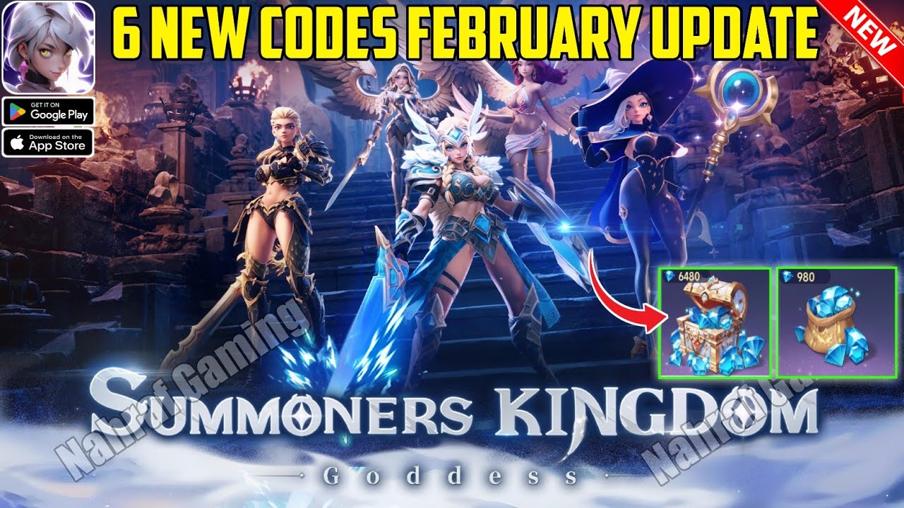 Summoners Kingdom Goddess New Gift Codes February 2025 | Summoners KD Codes - How To Redeem Code ...
