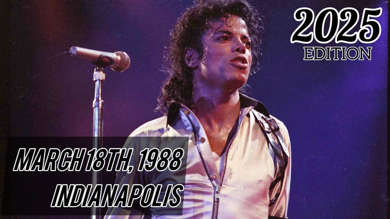 Michael Jackson - Bad Tour Live in Indianapolis (March 18, 1988) - YouTube