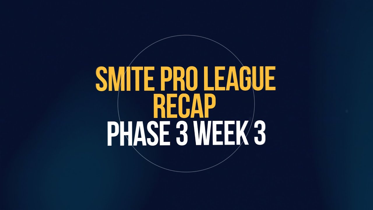 SPL Weekly Recap: Phase 3 Week 3 - YouTube