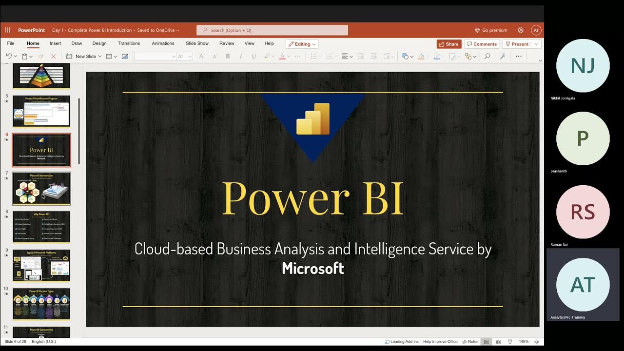 Day 1 : Power BI Lab - Power BI Demo Part 1 - YouTube