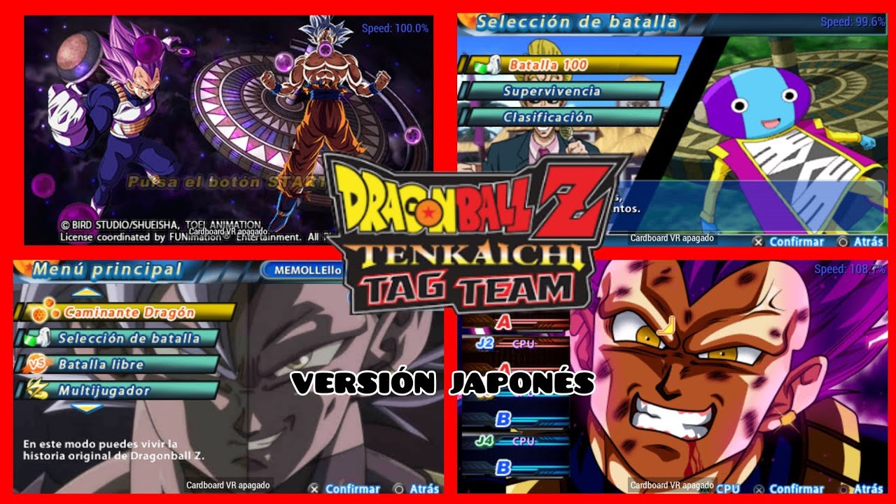 NUEVA, ISO DÉ DBZ TTT VERSIÓN JAPONÉS CON MUCHOS PERSONAJES DÉ af ...