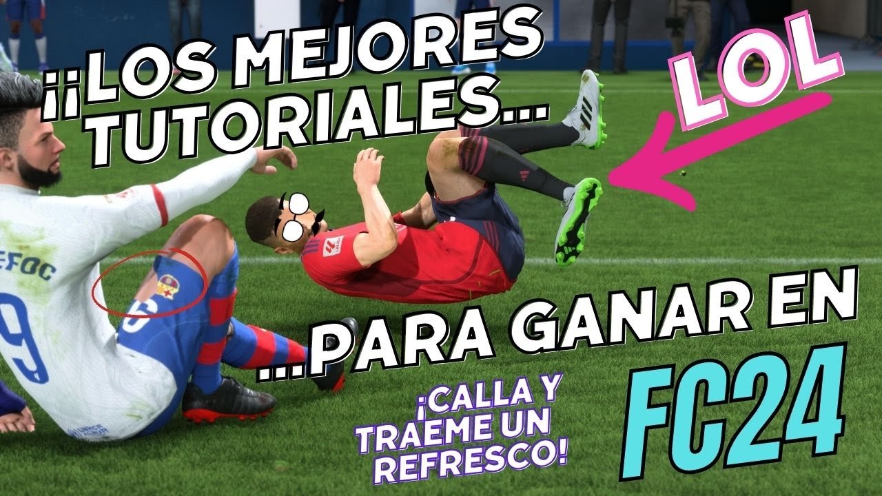Los Mejores TUTORIALES Para GANAR en FC24 - YouTube