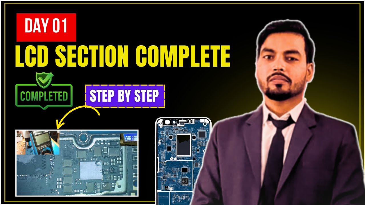 Lcd Section fault finding Mobile repairing | Live mobile repairing course | Smart Mobile ...