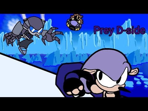 Prey D-side animación (fanmade) Friday night funkin D-side, vs sonic.exe D-side