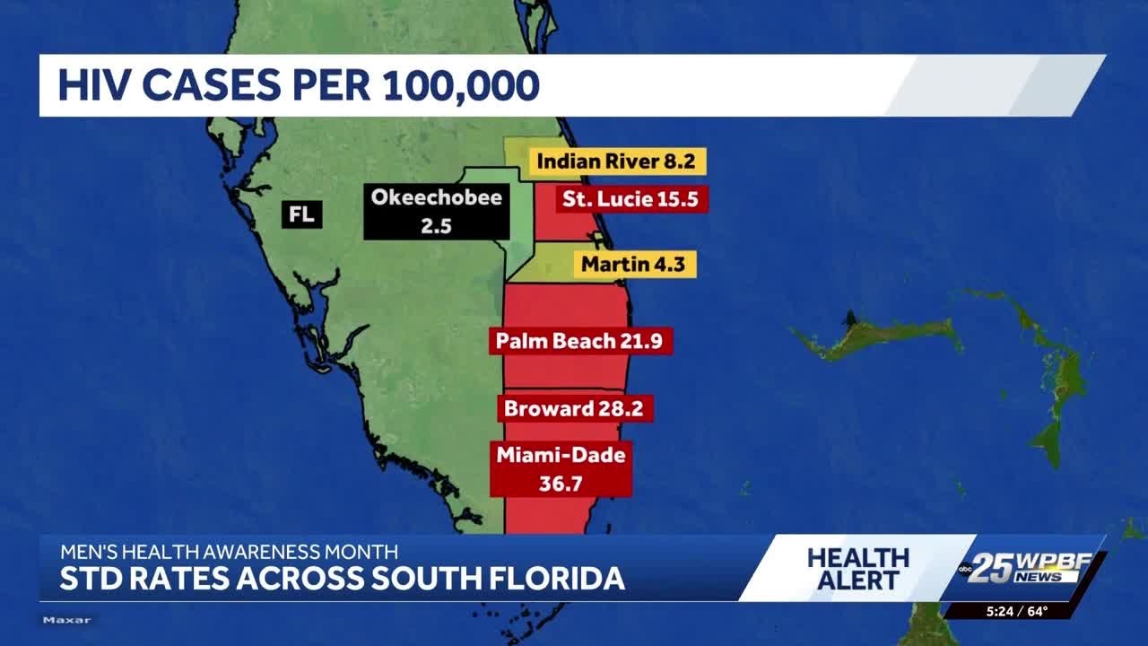 Men's Health: South Florida ranks high in HIV and syphilis infections ...