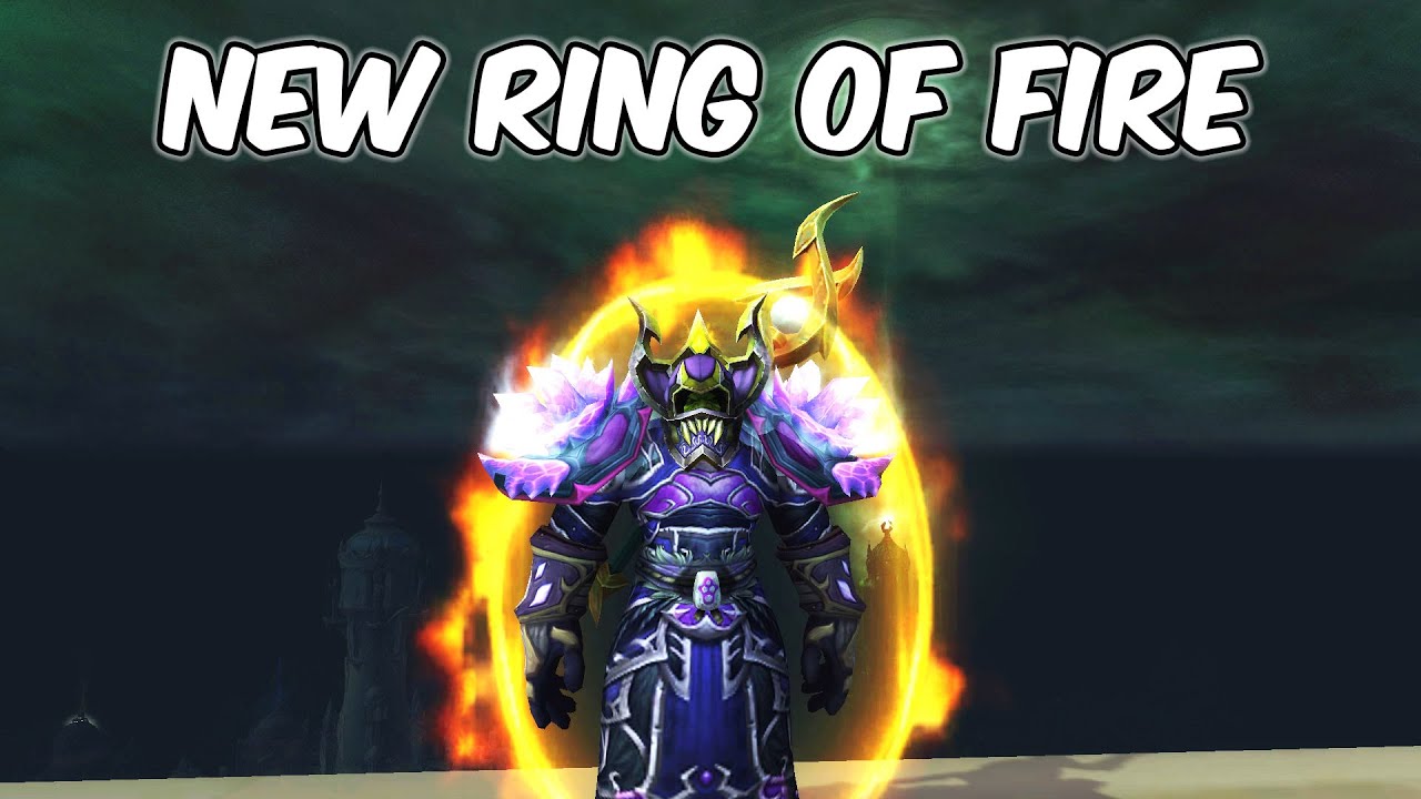 NEW RING OF FIRE - 9.1.5 Fire Mage PvP - WoW Shadowlands - YouTube