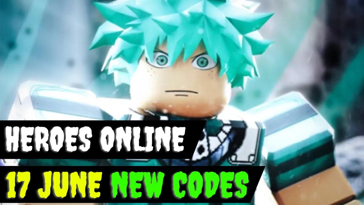 Today New * Heroes Online Codes 2023 - Roblox Heroes Online Codes - All ...